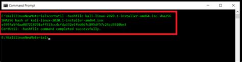 How To Verify Integrity And Authenticity Of Kali Linux Iso Image
