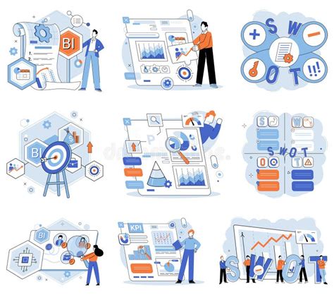 Business Strategy Effective Management Is Crucial For Business Success Stock Vector