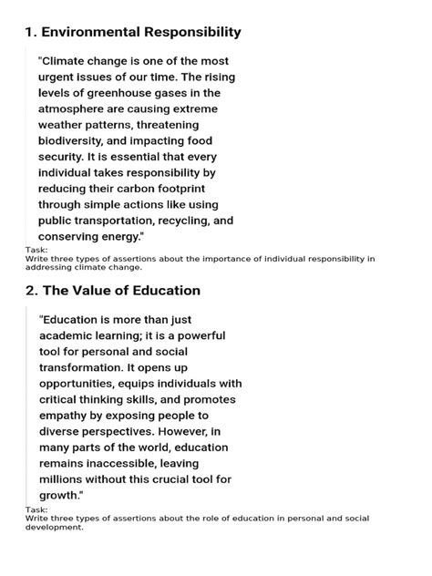 Activity In Formulating Assertions By Group Pdf