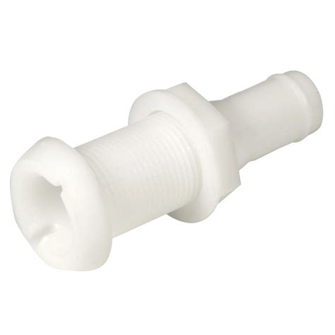 Perko 34 Inch Plastic Thru Hull Fitting For Hose With Narrow Flange