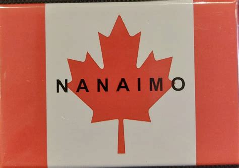 Mn010 Nanaimo On Canada Flag Vanislebrands
