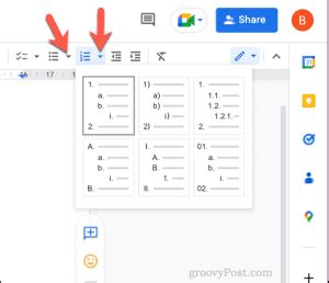 How to Create and Edit Lists in Google Docs