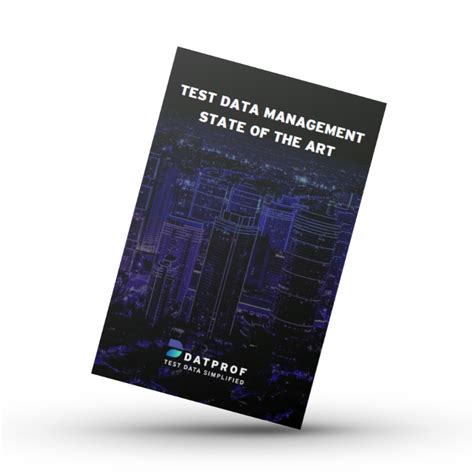 Test Data Management Report Datprof