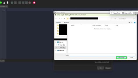 how to set up a virtual environment in thonny ide easy setup