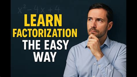 Factorization 9th Class Math Chapter 4 How To Do Factorization Youtube