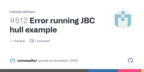 Error Running JBC Hull Example Mdolab Dafoam Discussion 512 GitHub