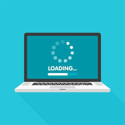 Premium Vector System Software Update And Upgrade Concept Loading