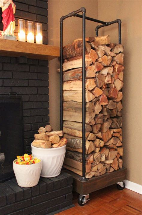15 Fabulous Firewood Rack And Storage Ideas A Piece Of Rainbow
