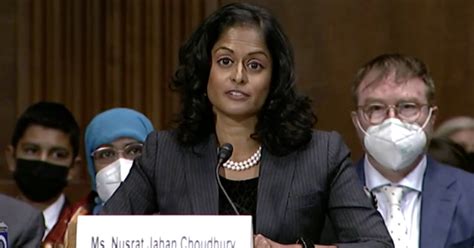 Nusrat Chowdhury Confirmed As First Muslim Female Federal Judge In U S History Cbs News