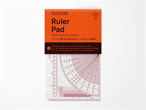 Plotter Ruler Pad Mini Size Jenni Bick Custom Journals