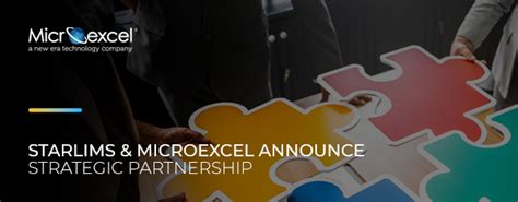 Starlims And Microexcel Announce Strategic Partnership