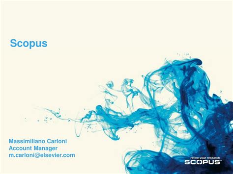 Ppt Scopus Powerpoint Presentation Free Download Id342999