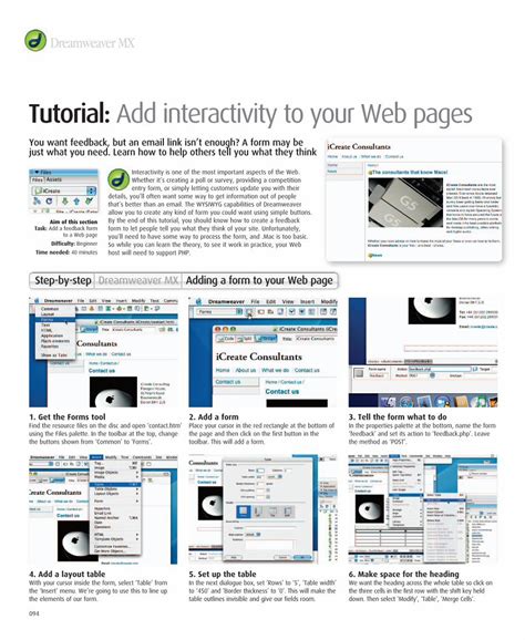 Pdf Tutorial Add Interactivity To Your Web Pages€¦ · Your Web Page You Can Make Your Web