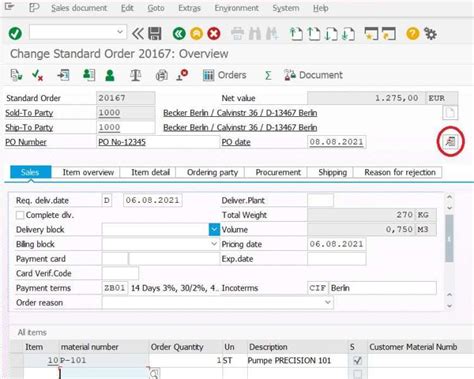 Detail On Sales Order Creation In Sap Sapboostcom