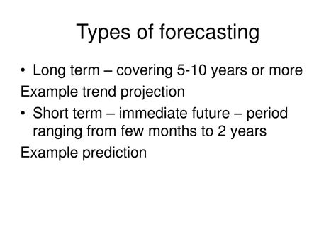 Ppt Forecasting Parameters Of A Firm Input Output And Products Powerpoint Presentation Id