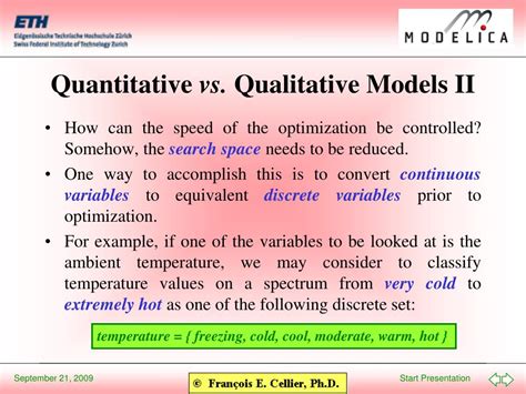 Ppt Mixed Quantitative And Qualitative Simulation In Modelica