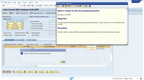 Solved Fbcj Cash Payment Sap Community