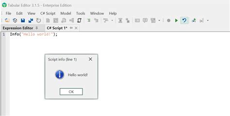 Introduction To C Scripts And Macros Tabular Editor Documentation