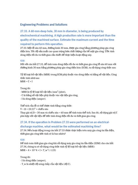 Engineering Problems And Solutions Pdf