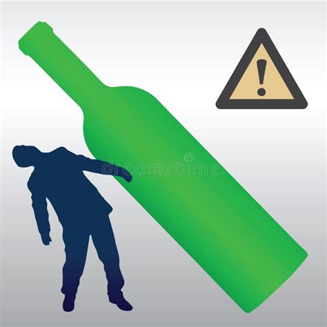 Alcohol Detrimental Effect Stock Vector Illustration Of Human 30207968