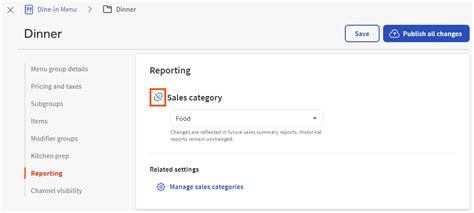 Assigning Sales Categories Platform Guide