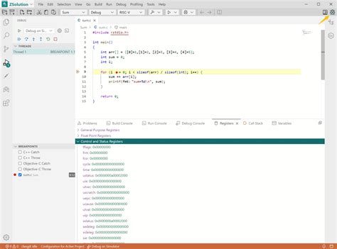Build Run Debug Terapines