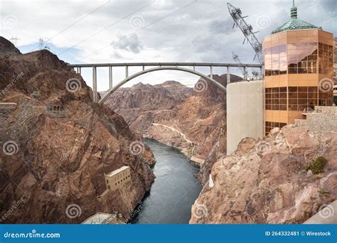 Colorado River Flows Under The Mike O Callaghan Pat Tillman Memorial