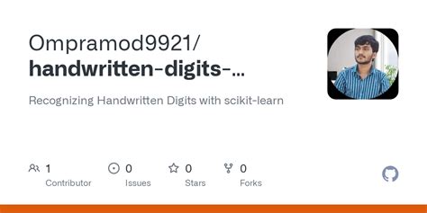 Github Ompramod9921handwritten Digits Recognition Recognizing