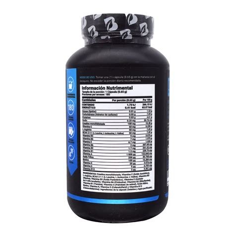 Mens Blend 180 Cap Blife Súper Naturista
