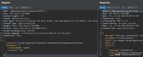 cve 2021 3129 laravel debug mode rce 漏洞分析 安全ker 安全资讯平台