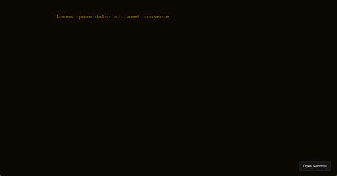 terminal codesandbox