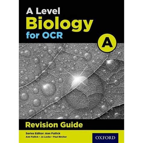 A Level Biology For Ocr Revision Guide On Onbuy