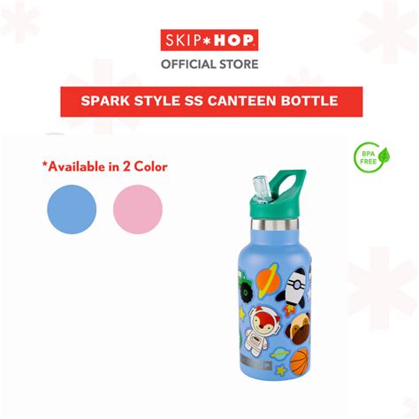 jual skiphop spark style stainless steel canteen bottle shopee indonesia