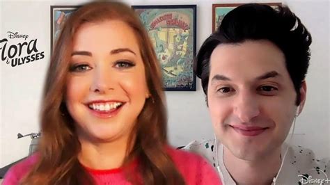 ‘flora And Ulysses Stars Alyson Hannigan And Ben Schwartz Say Theyd Go