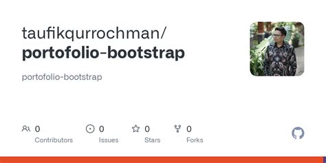 GitHub Taufikqurrochman Portofolio Bootstrap Portofolio Bootstrap