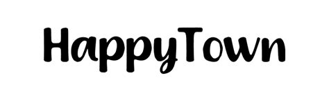 Happy Town Font