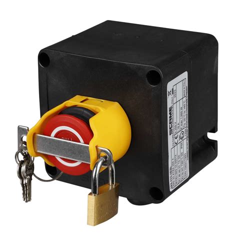 Scame Emergency Stop Pull Release Lockable Ex Control Station 593111