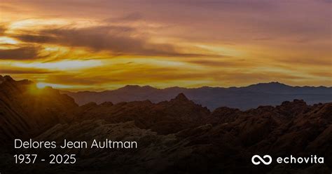 Delores Jean Aultman Obituary 1937 2025 Gadsden Al