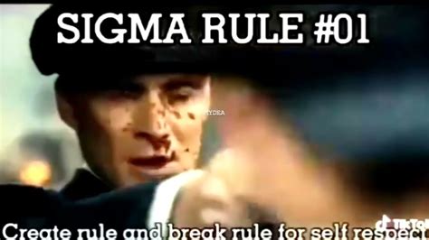 Sigma Rule 24 Create Rule And Break Rules For Self Respect Sigmarule
