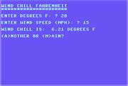 Temperature And Wind Chill Calculators Joseph Gordon Free Download Borrow And Streaming