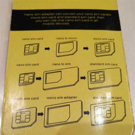Sim Card Adapter Mobile Phones Gadgets Mobile Gadget Accessories Sim Cards On Carousell
