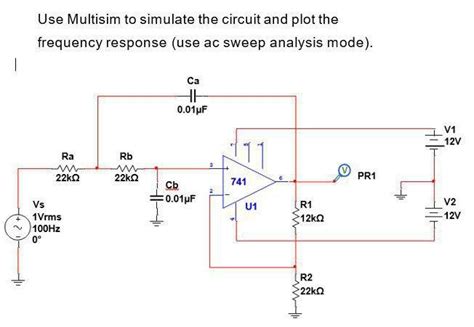 Solved Please Explain Nicely And Use Only Multisim Program