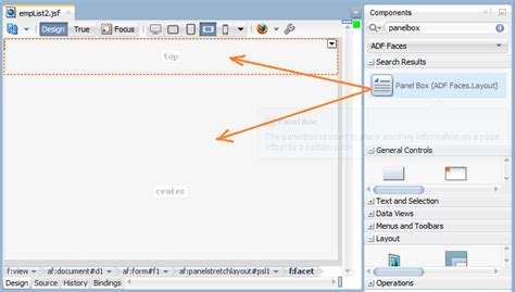Create A Search Page In Adf Bc Using Parameter Form And Display On Adf Table