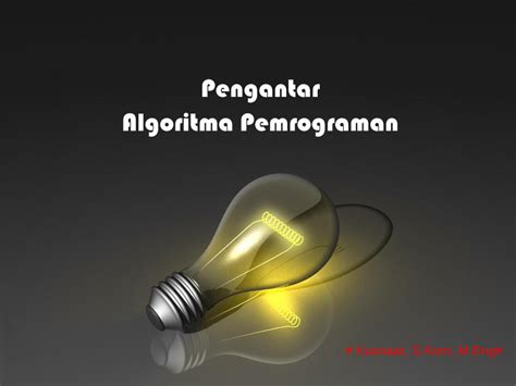 Pdf Pengantar Algoritma Pemrograman Elearningamikomacidelearning