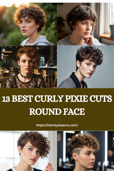 13 Best Curly Pixie Cuts Round Face