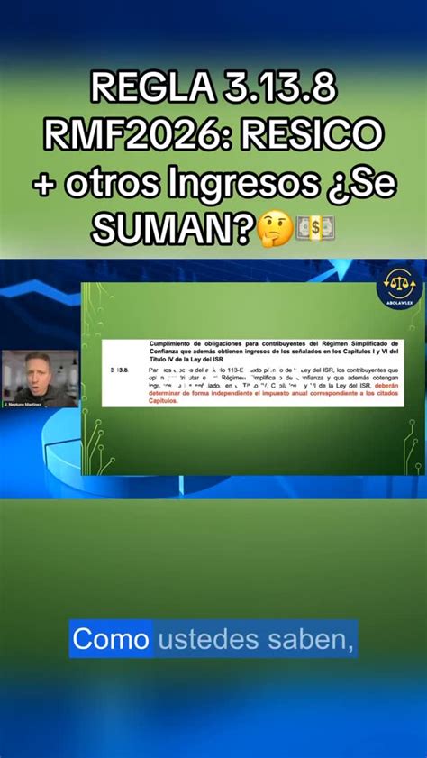 🚨 Resico 2026 El Límite De 3 5 Millones No Se Calcula Así Si Tributas