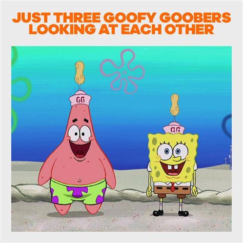 Patrick Star And Spongebob Squarepants Goofy Goobers