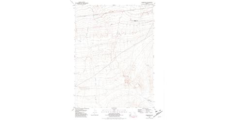1981 Map Of Rabbithole Pershing County Nv — High Res Pastmaps