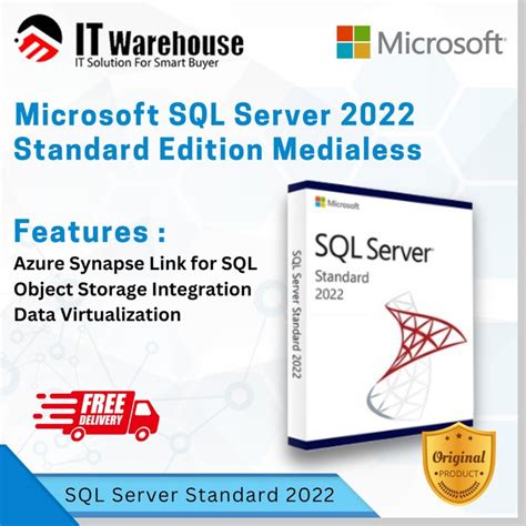 Jual Microsoft Sql Server 2022 Standard Edition Shopee Indonesia