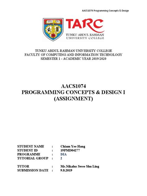 Programming Assignment Pdf Integer Computer Science Cookie